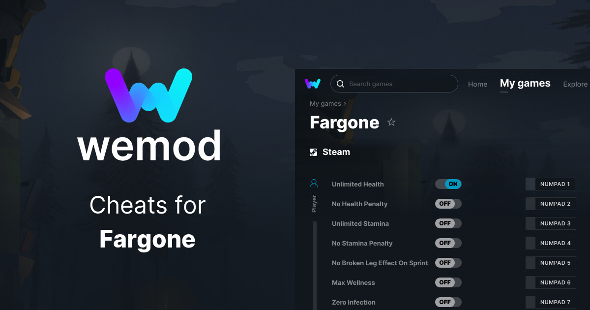 Fargone Cheats & Trainers for PC | WeMod