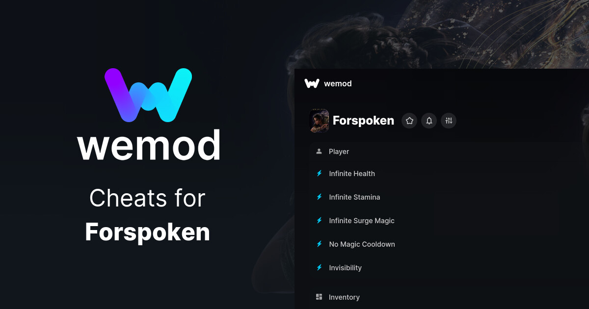 Forspoken Cheats & Trainers for PC | WeMod