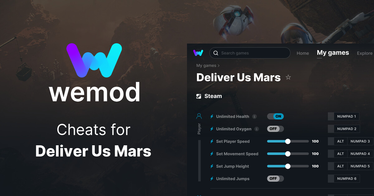Deliver Us Mars Cheats & Trainers for PC | WeMod