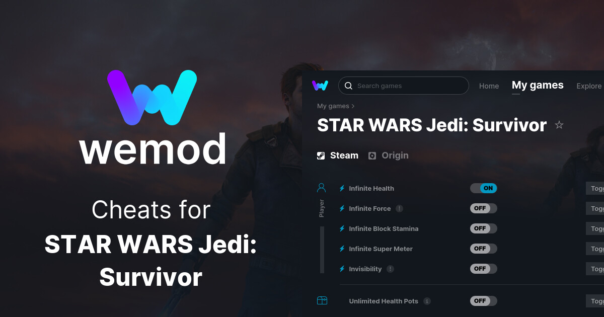 STAR WARS Jedi: Survivor Cheats & Trainers for PC | WeMod