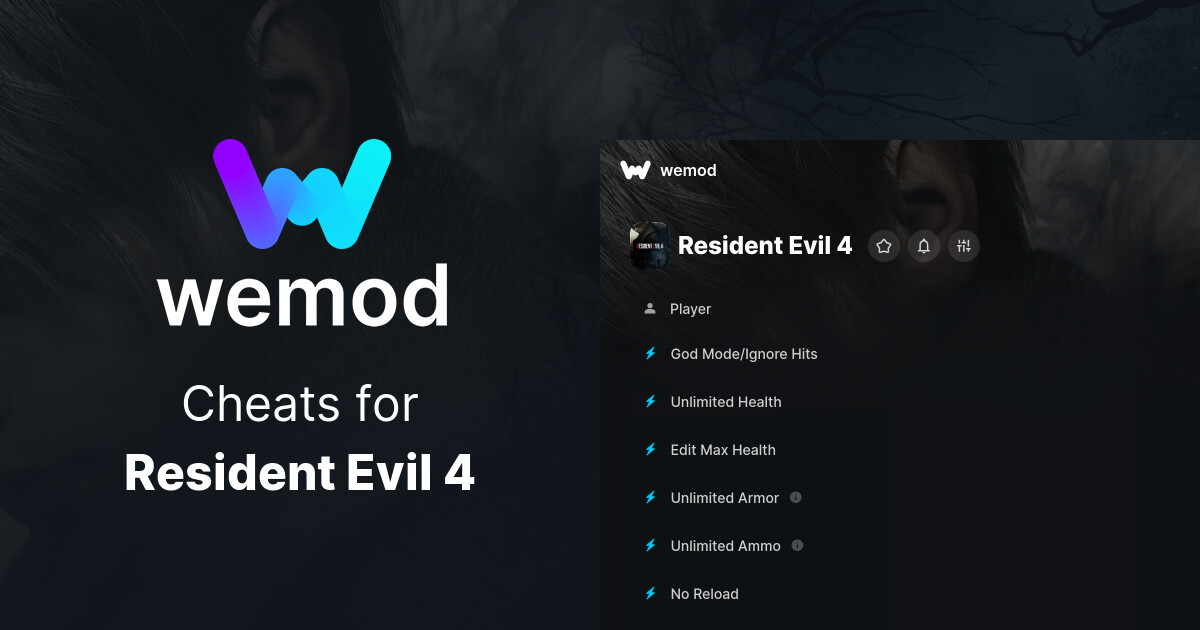 Resident Evil 4 Cheats & Trainers for PC | WeMod
