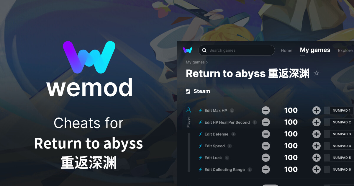 Return to abyss 重返深渊 Cheats and Trainers for PC - WeMod