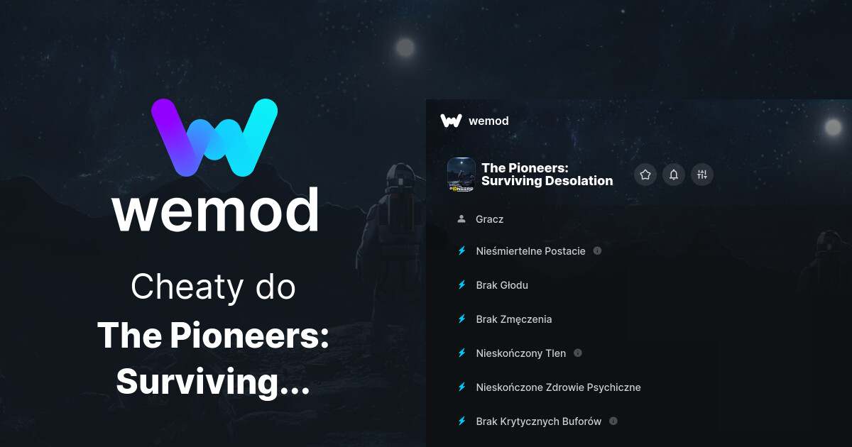 The Pioneers: Surviving Desolation – cheaty i trainery na PC – WeMod