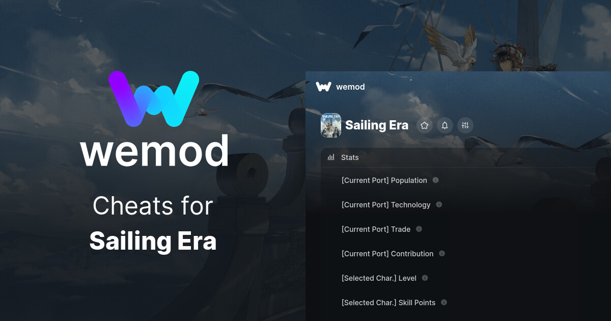 Sailing Era Cheats & Trainers for PC | WeMod