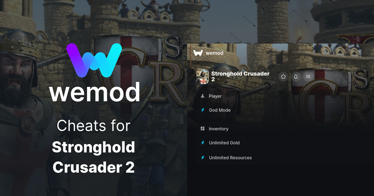 Stronghold Crusader 2 Cheats & Trainers for PC | WeMod