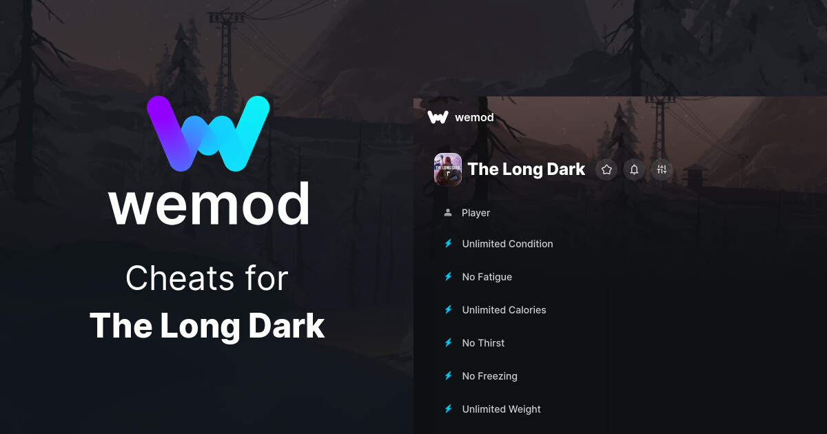 The Long Dark Cheats & Trainers for PC | WeMod