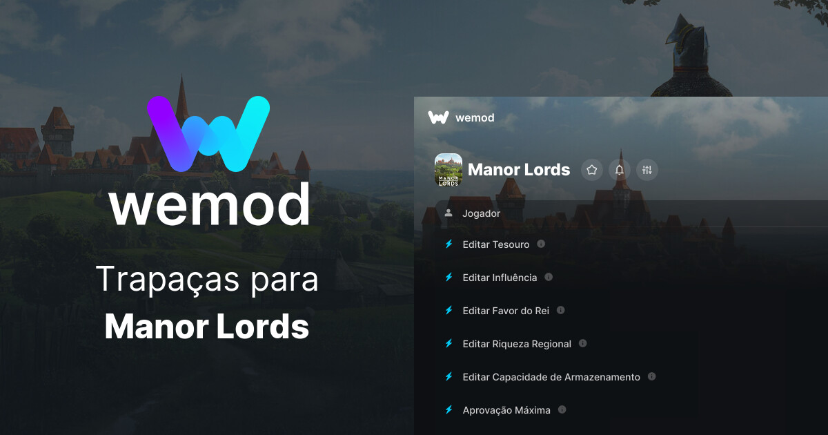 Trapaças e treinadores do Manor Lords para PC | WeMod