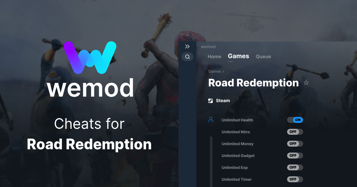 Road Redemption Cheats and Trainers for PC - WeMod