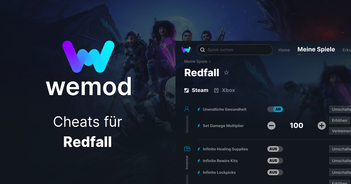 Redfall Cheats & Trainer für PC | WeMod