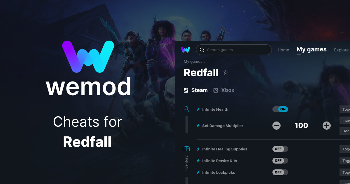 Redfall Cheats & Trainers for PC | WeMod