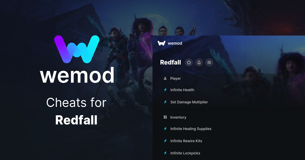 Redfall Cheats & Trainers for PC | WeMod