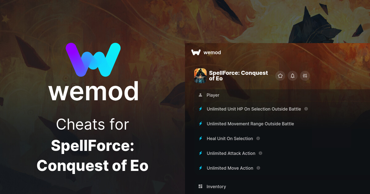 SpellForce: Conquest of Eo Cheats & Trainers for PC | WeMod