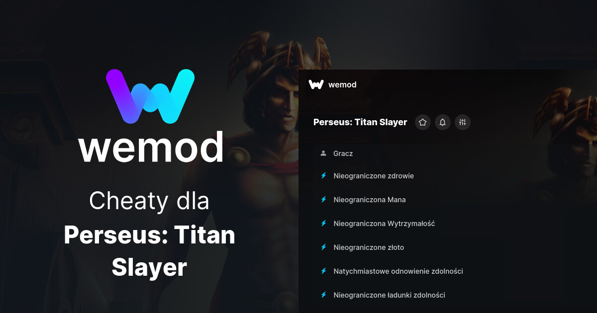 Perseus: Titan Slayer – cheaty i trainery na PC – WeMod