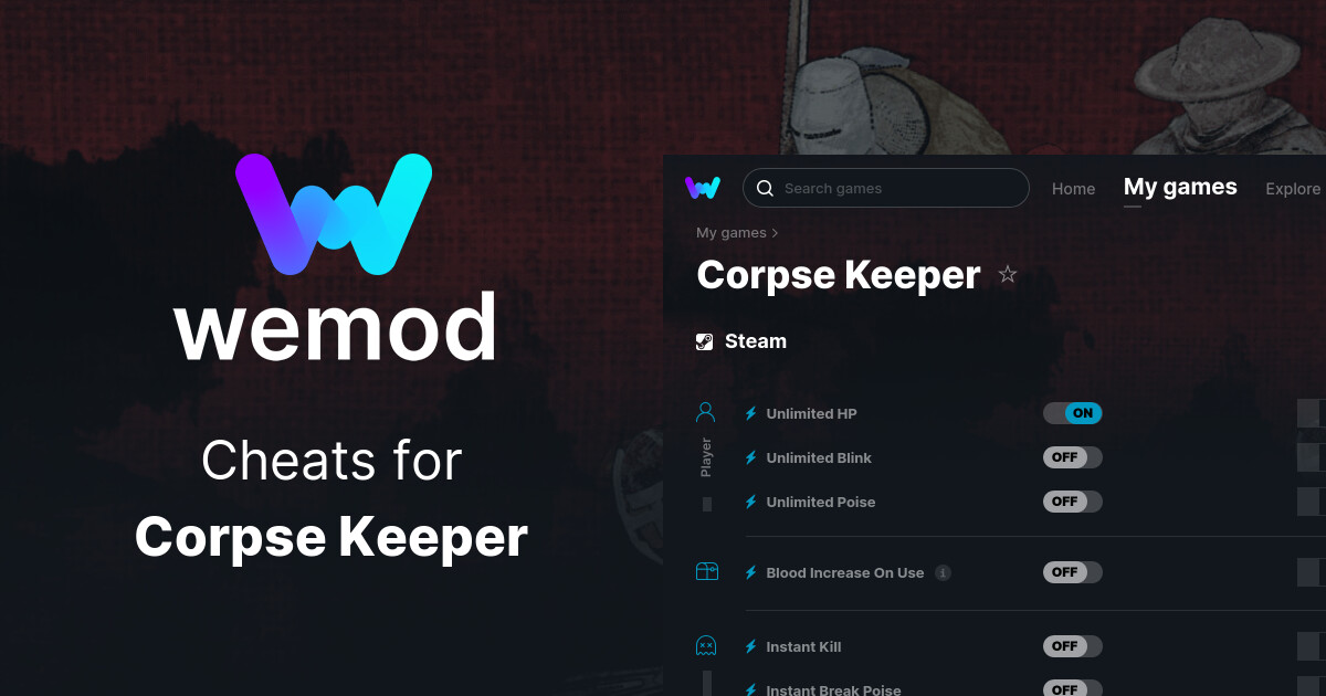 Corpse Keeper Cheats & Trainers for PC | WeMod
