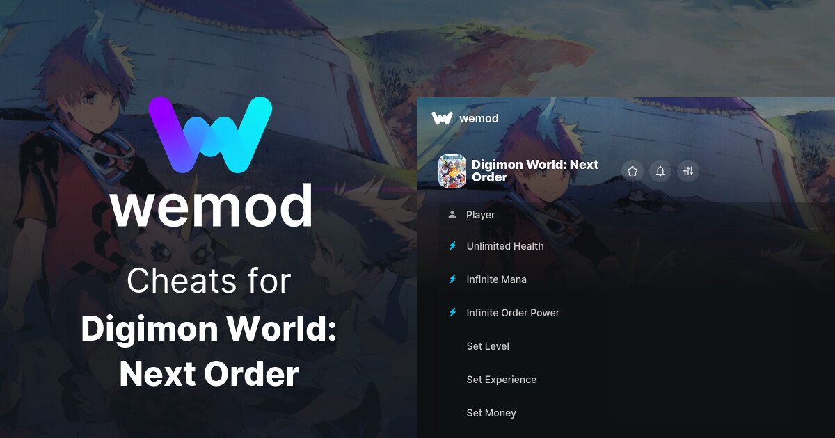Digimon World: Next Order Cheats & Trainers for PC | WeMod