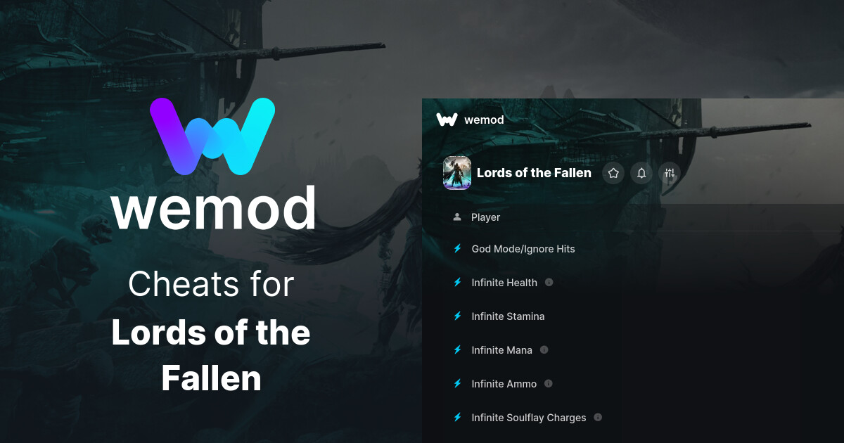 Lords of the Fallen Cheats & Trainers for PC | WeMod