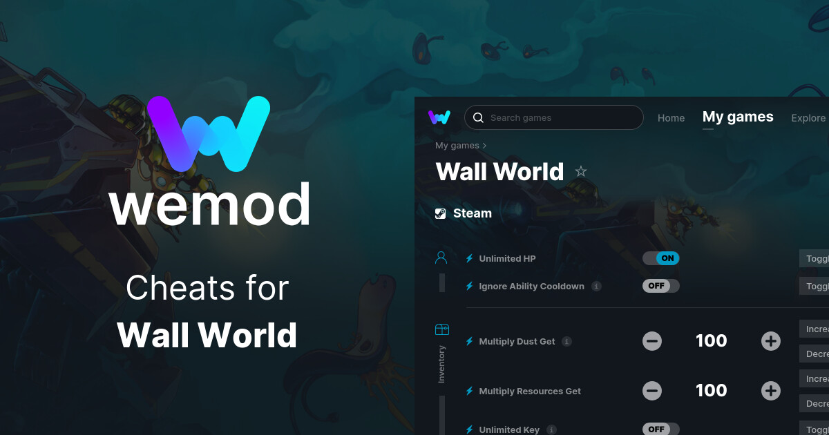 Wall World Cheats & Trainers for PC | WeMod