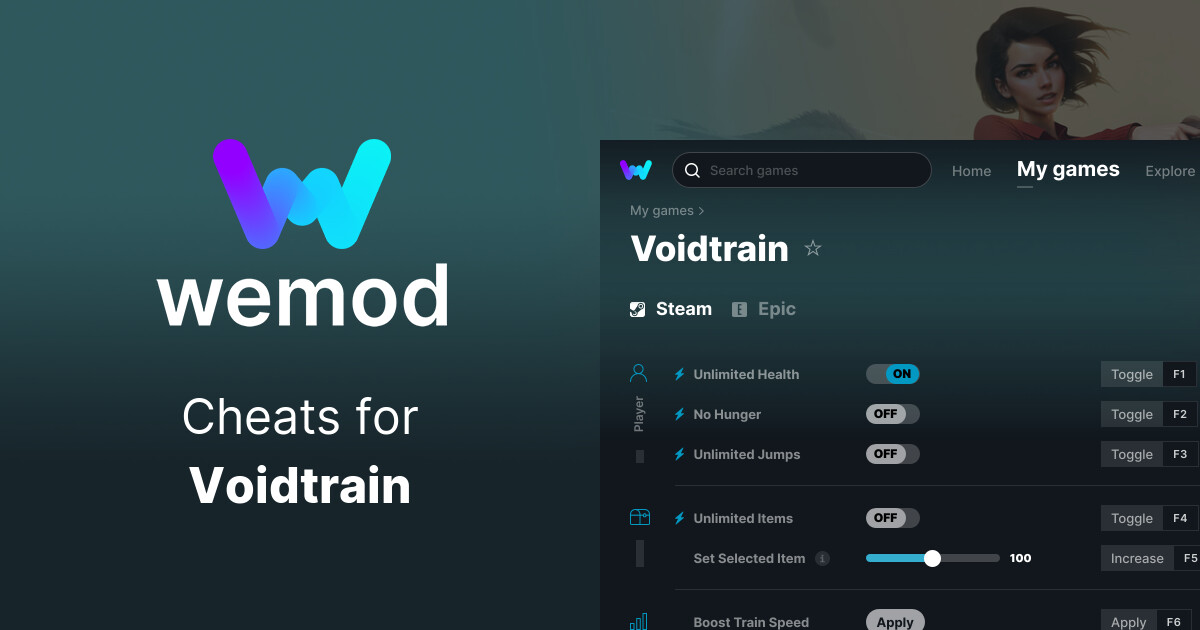 Voidtrain Cheats & Trainers for PC | WeMod