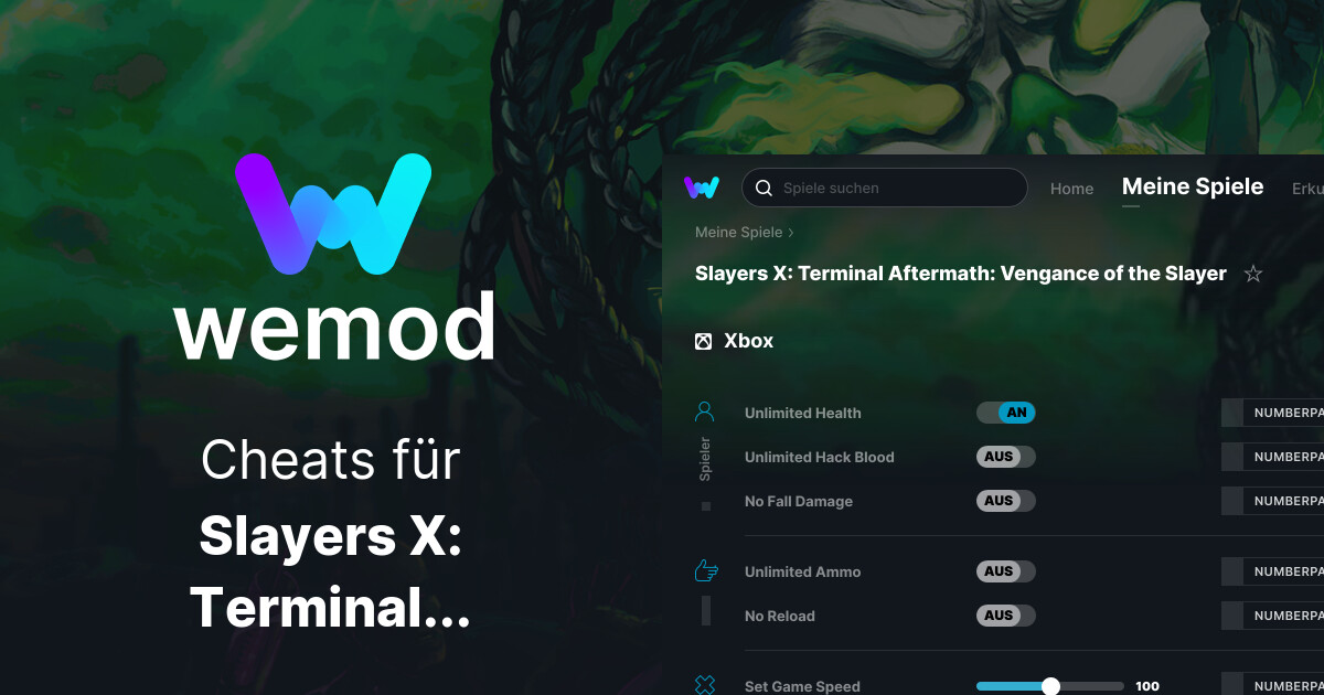 Slayers X: Terminal Aftermath: Vengance of the Slayer Cheats & Trainer ...