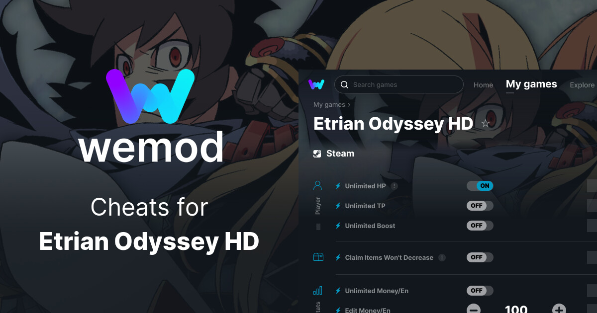 Etrian Odyssey HD Cheats & Trainers for PC | WeMod