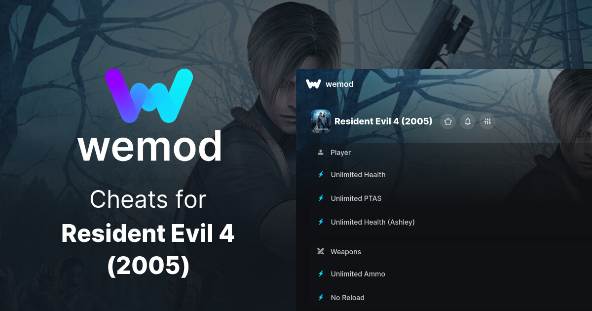 Resident Evil 4 (2005) Cheats & Trainers for PC | WeMod