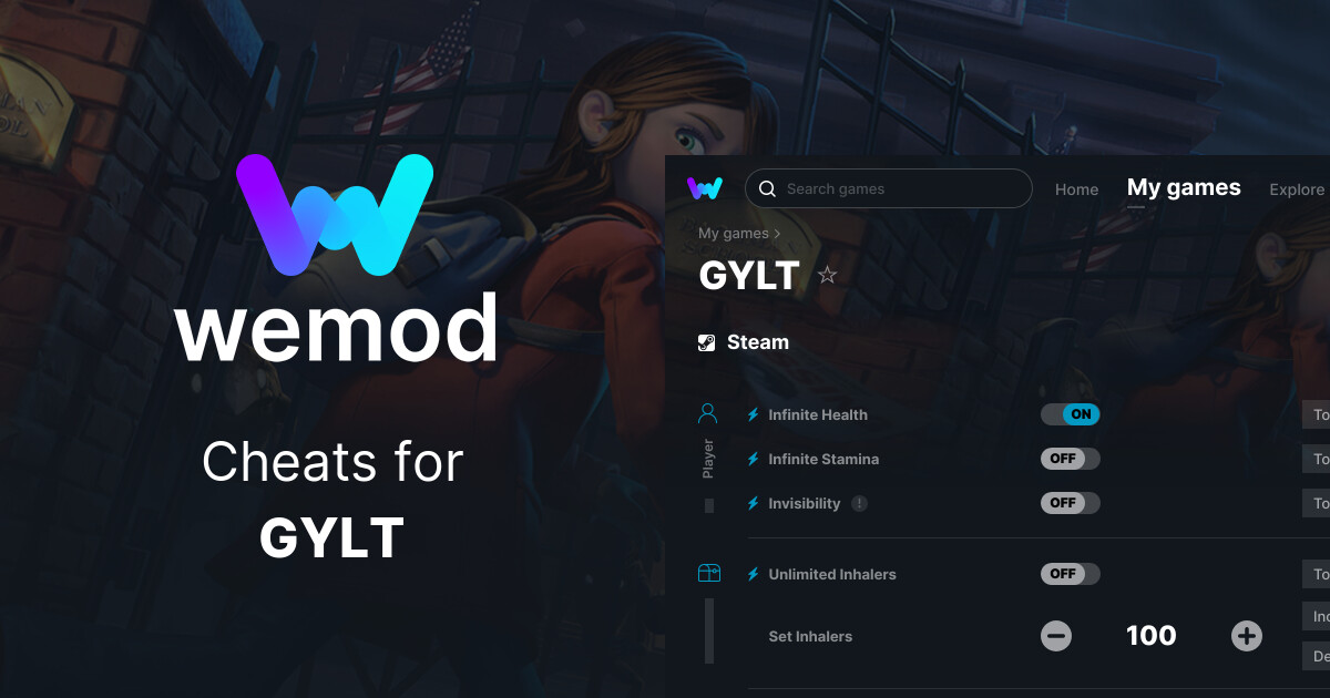 GYLT Cheats & Trainers for PC | WeMod