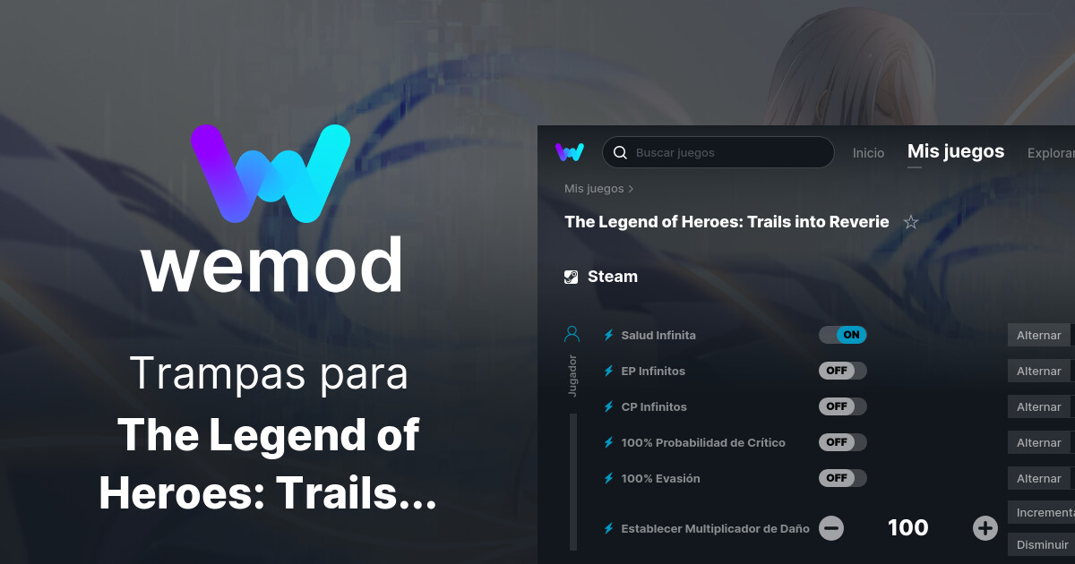 Trampas y Trainers de The Legend of Heroes: Trails into Reverie para PC ...