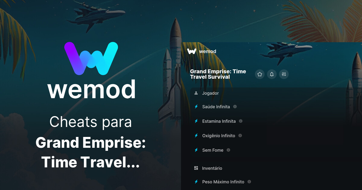 Trapaças e treinadores do Grand Emprise: Time Travel Survival para PC ...