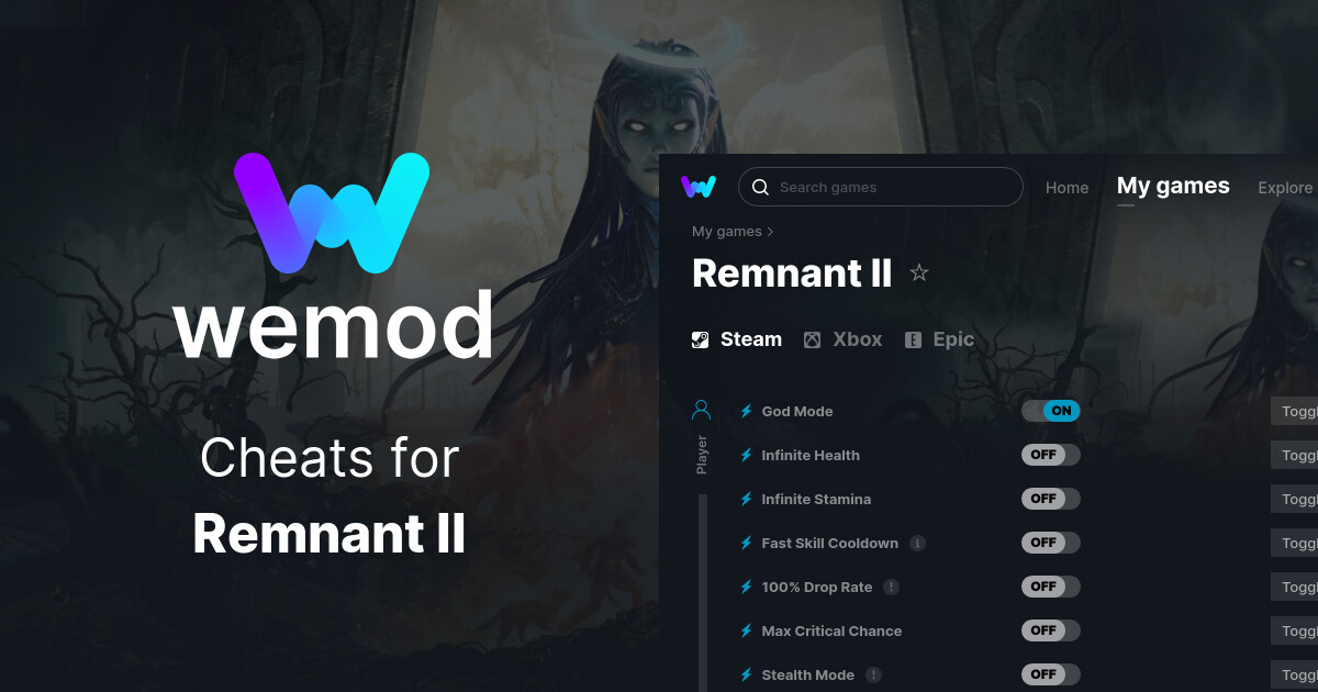 Remnant II Cheats & Trainers for PC | WeMod