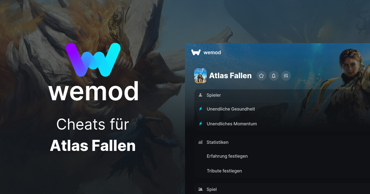 Atlas Fallen Errungenschaften für Steam - WeMod