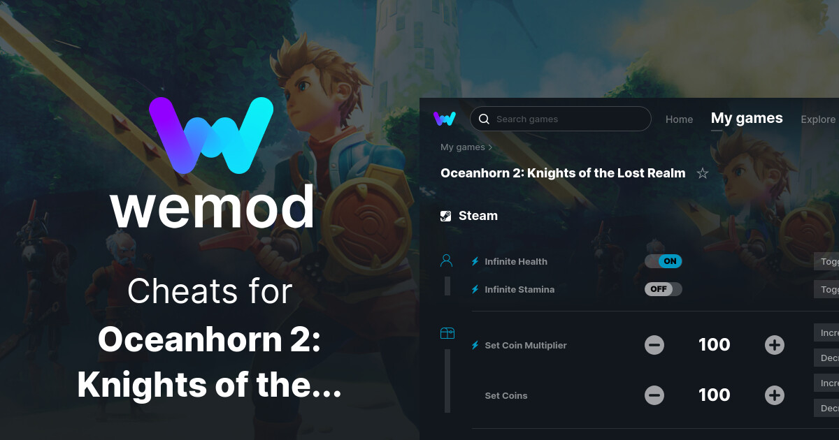 Oceanhorn 2: Knights of the Lost Realm Cheats & Trainers for PC | WeMod