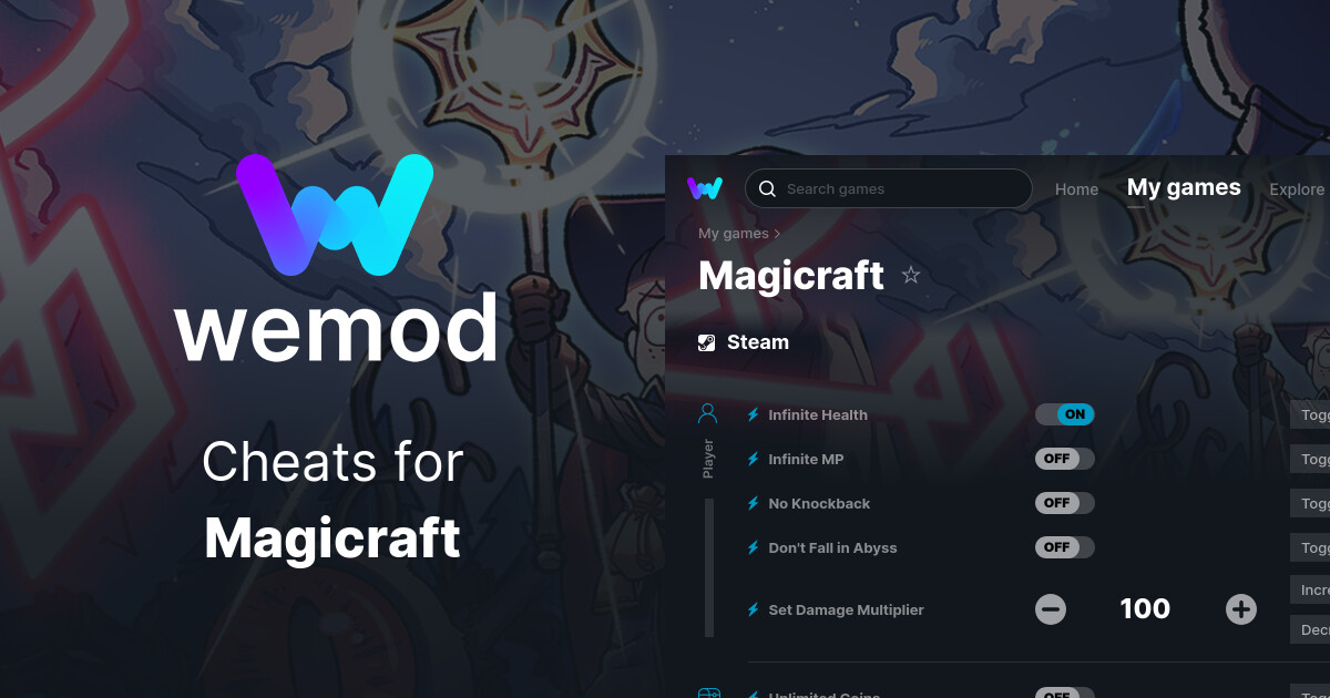 Magicraft Cheats & Trainers for PC | WeMod
