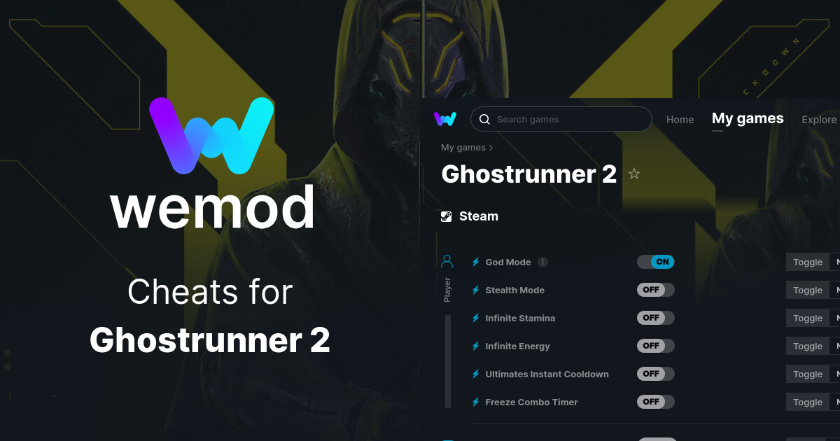 Ghostrunner 2 Cheats & Trainers for PC | WeMod