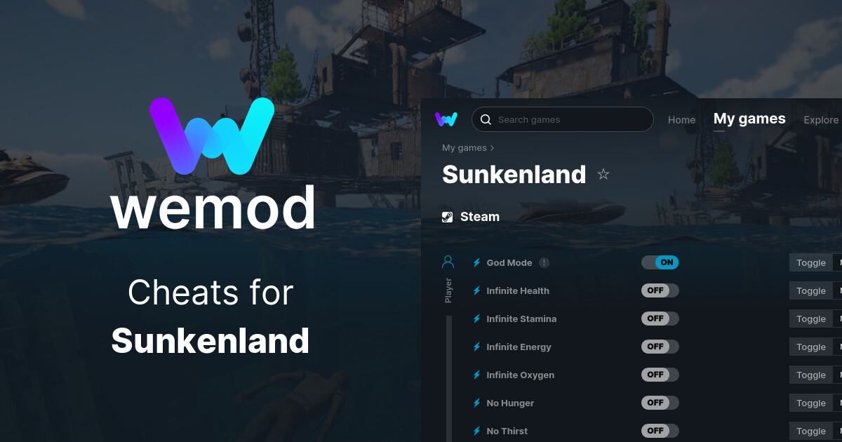 Sunkenland Cheats & Trainers for PC | WeMod