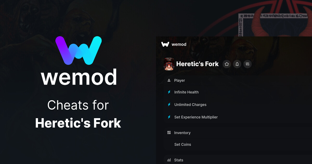 Heretic's Fork Cheats & Trainers for PC | WeMod