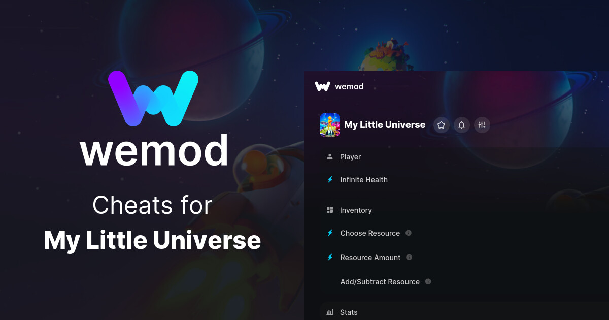 My Little Universe Cheats & Trainers for PC | WeMod