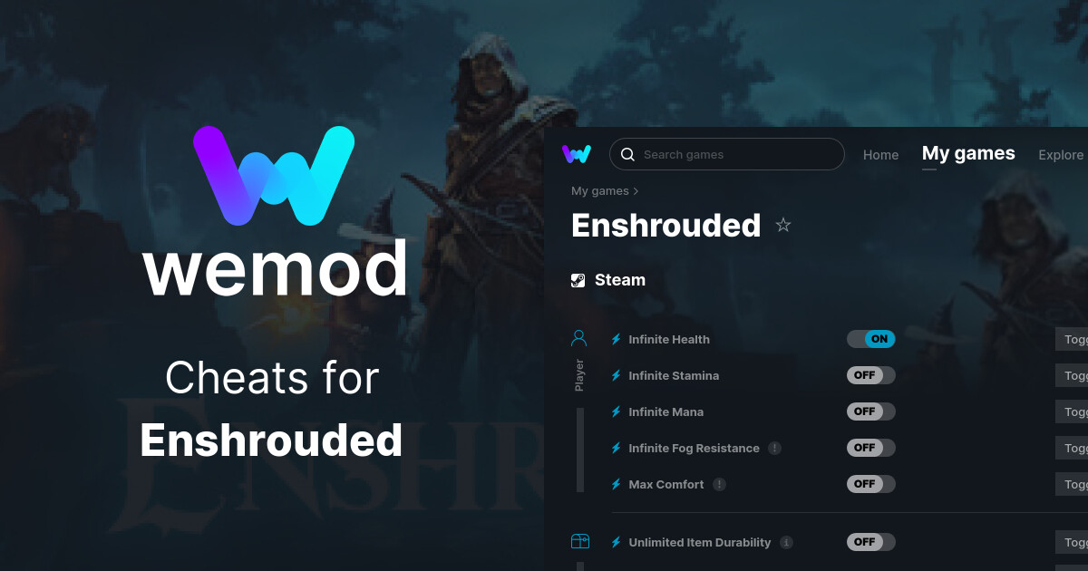 Enshrouded Cheats & Trainers for PC | WeMod