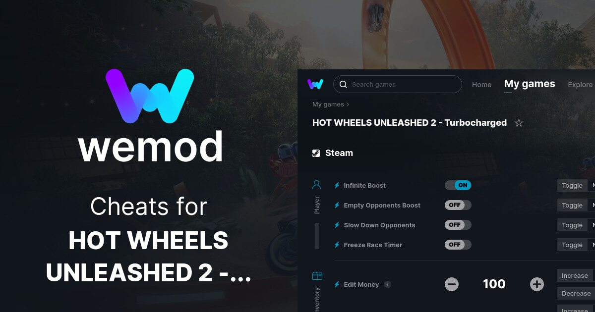 HOT WHEELS UNLEASHED 2 - Turbocharged Cheats & Trainers for PC | WeMod