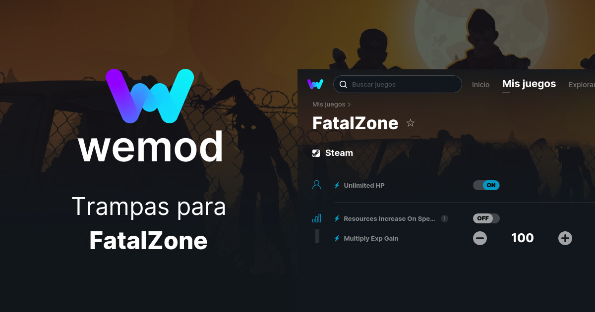 Trampas y Trainers de FatalZone para PC | WeMod
