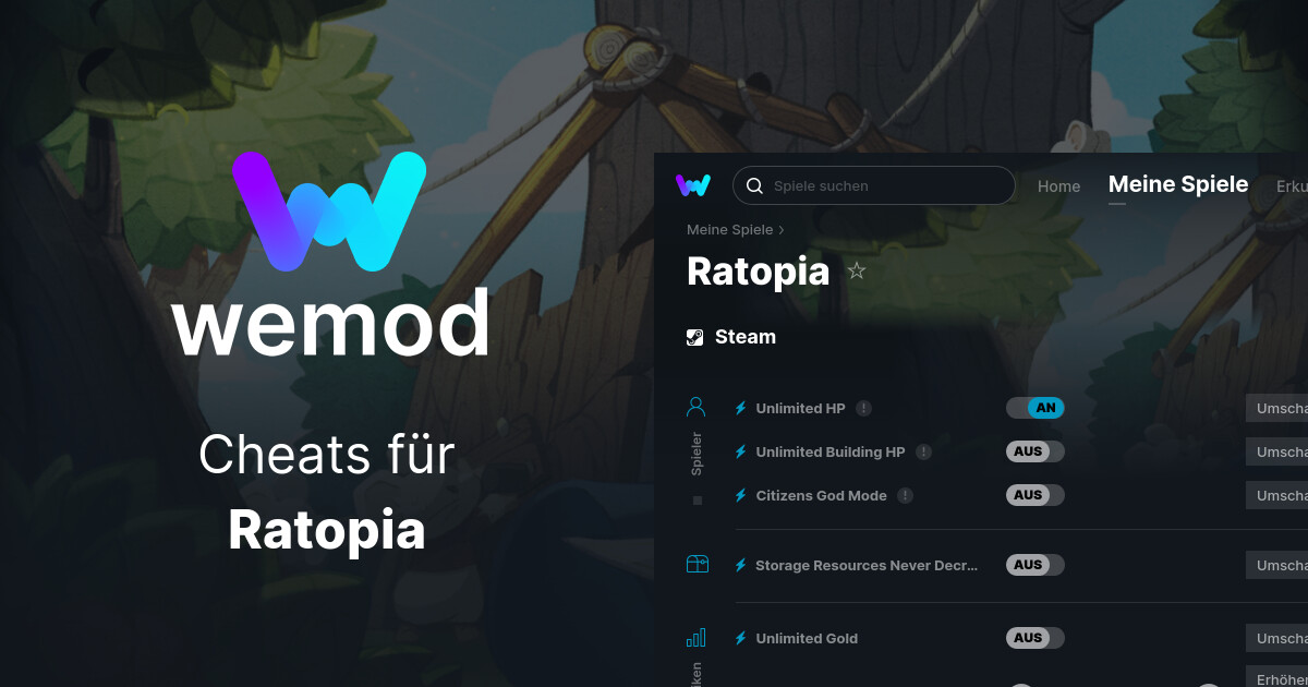 Ratopia Cheats & Trainer für PC | WeMod