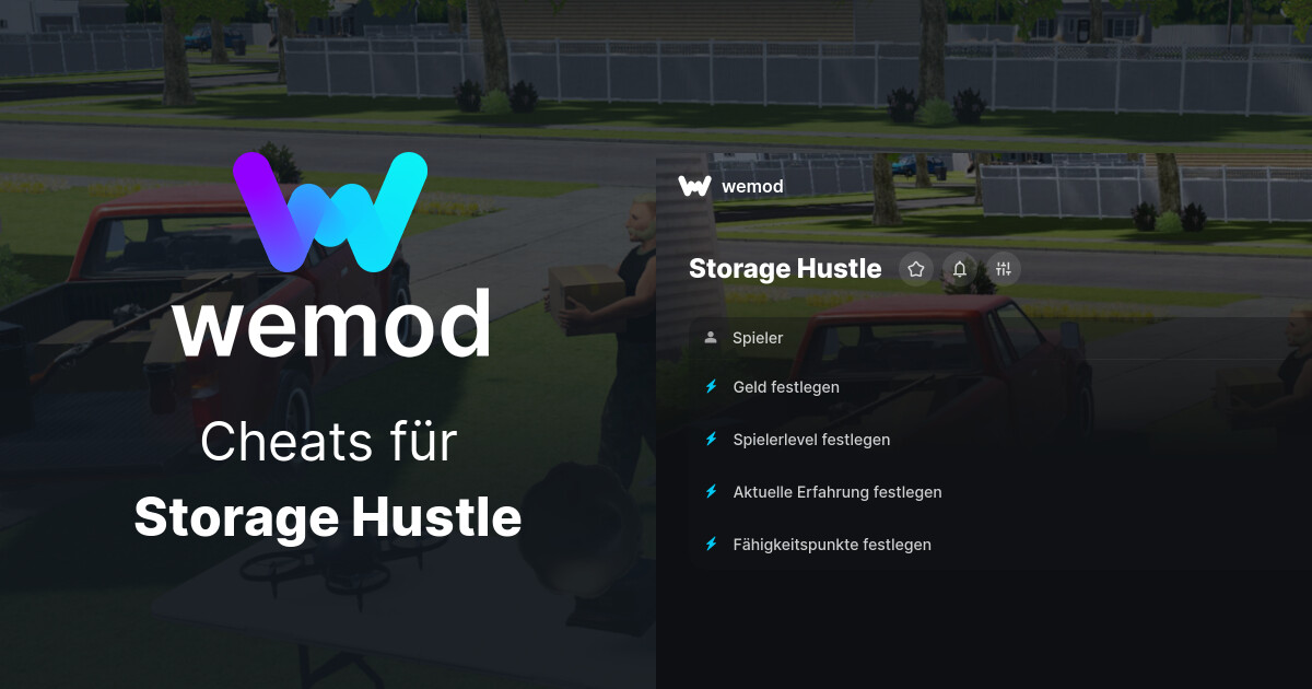 Storage Hustle Errungenschaften für Steam - WeMod