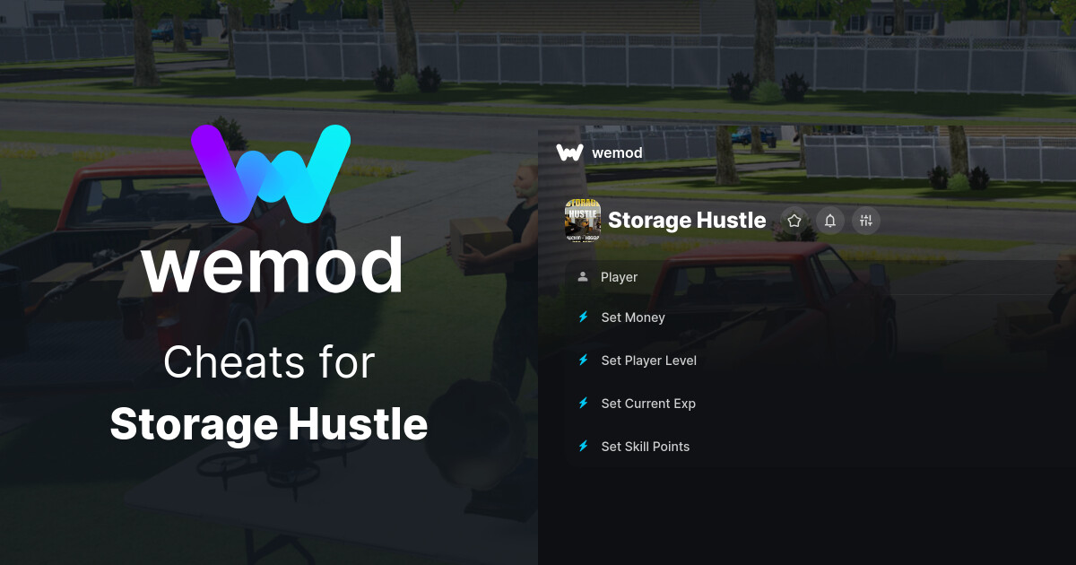 Storage Hustle Cheats & Trainers for PC | WeMod