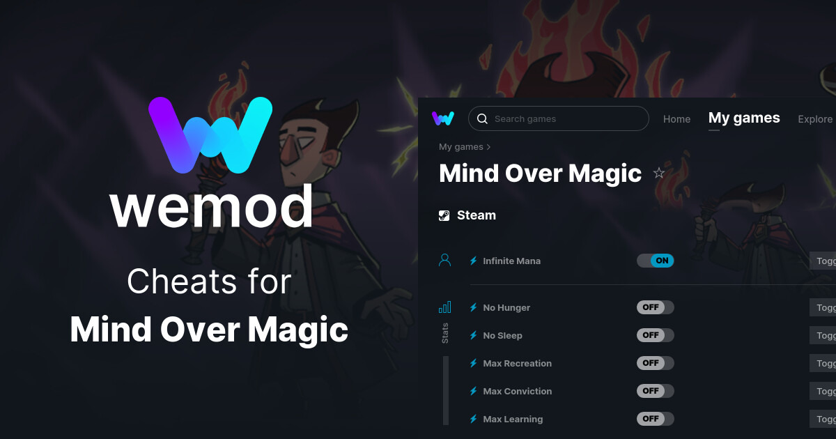 Mind Over Magic Cheats & Trainers for PC | WeMod