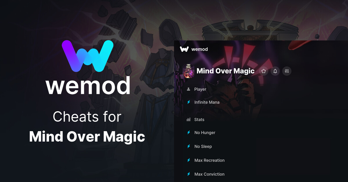 Mind Over Magic Cheats & Trainers for PC | WeMod