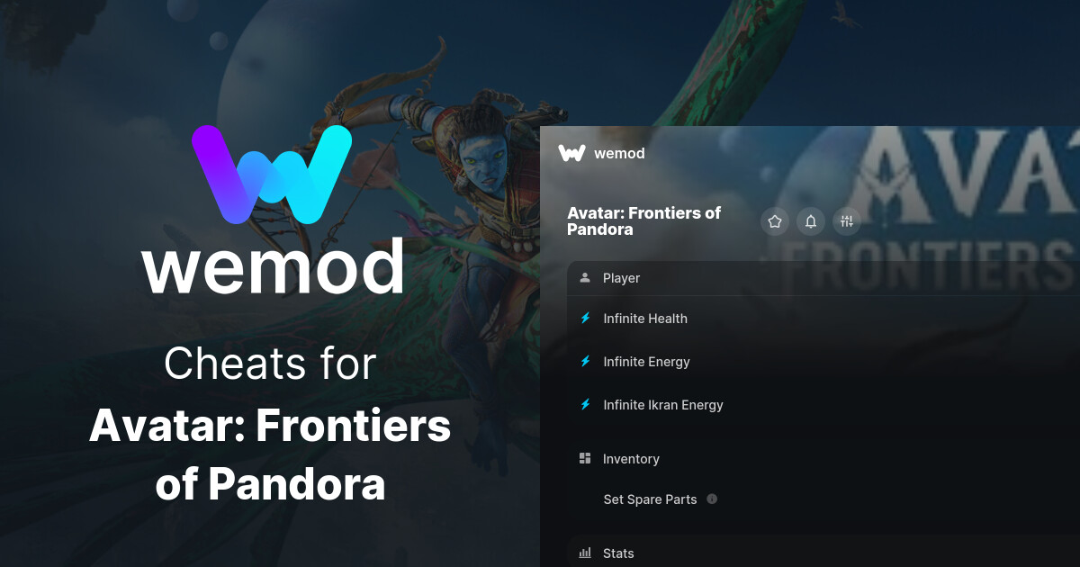 Avatar: Frontiers of Pandora Cheats & Trainers for PC | WeMod