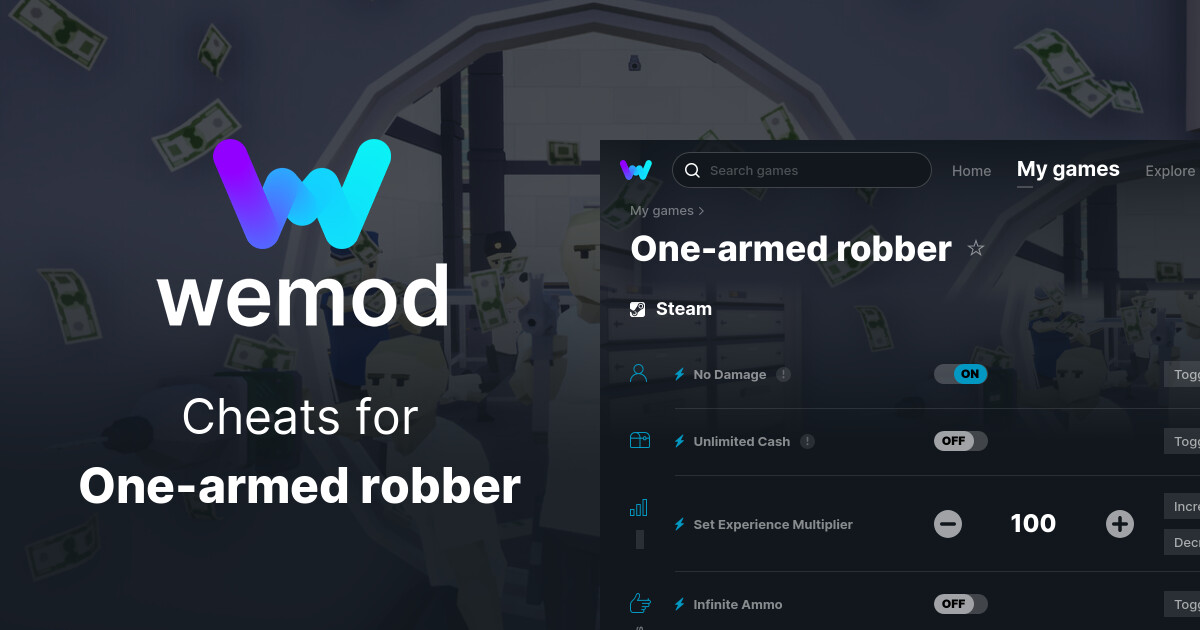 One-armed robber Cheats & Trainers for PC | WeMod