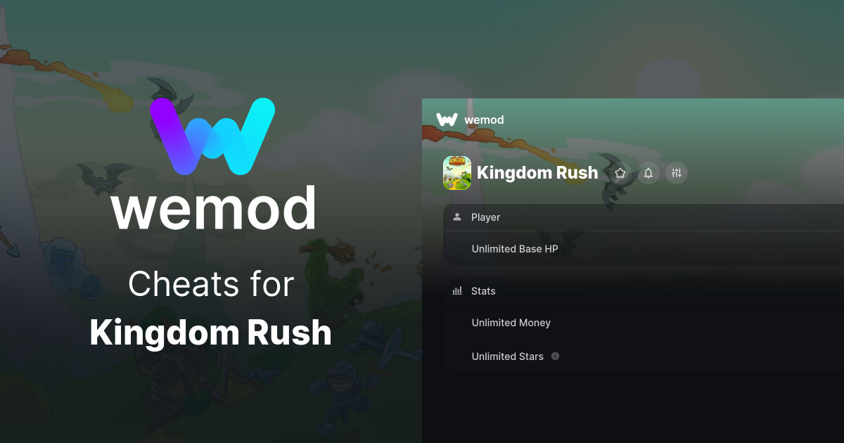 Kingdom Rush Cheats & Trainers for PC | WeMod