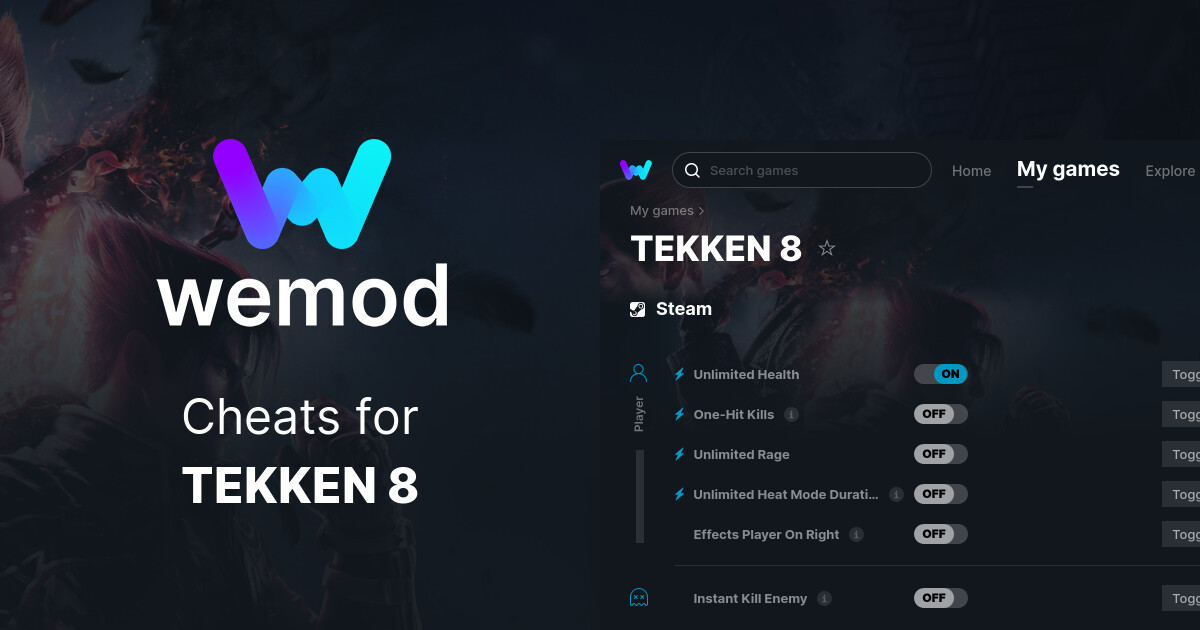 TEKKEN 8 Cheats & Trainers for PC | WeMod