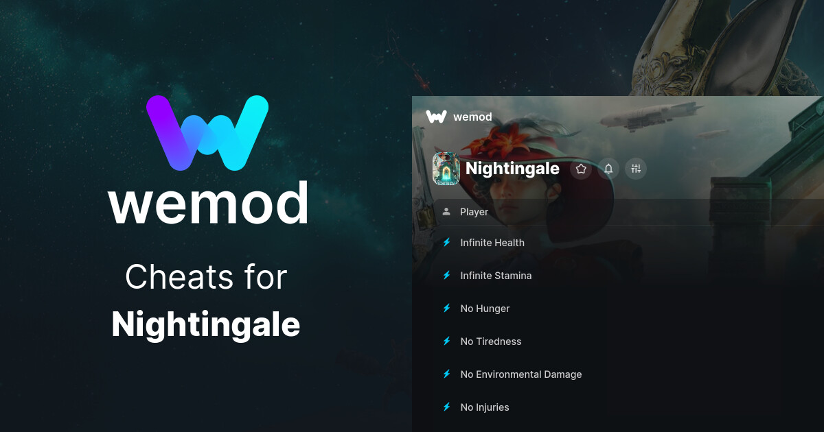 Nightingale Cheats & Trainers for PC | WeMod