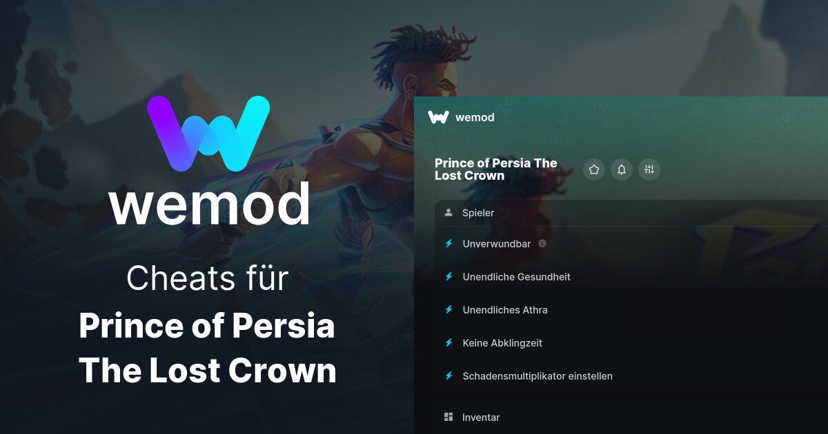Prince of Persia The Lost Crown Cheats und Trainer für PC - WeMod
